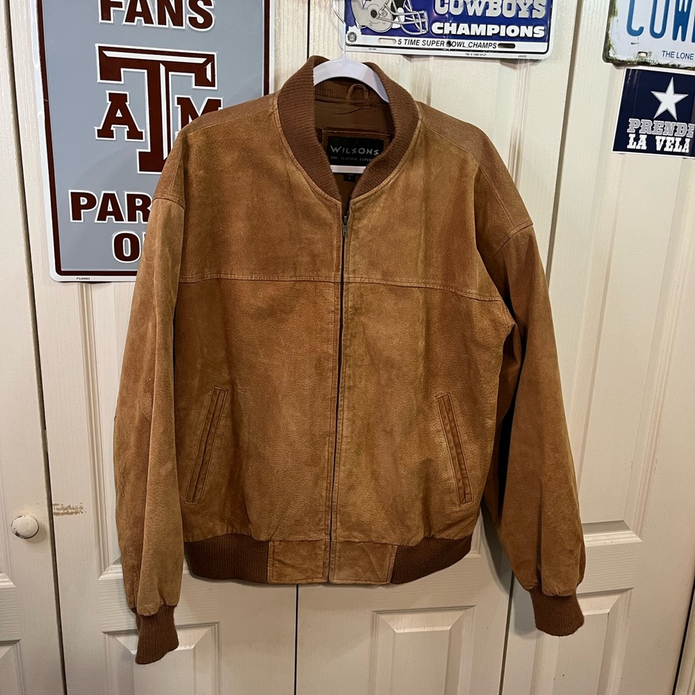Wilson’s Leather Men’s Suede Jacket - Gem